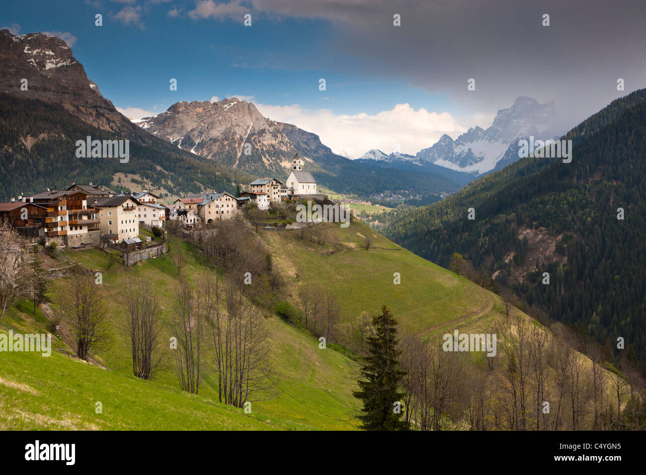 Colle Santa Lucia, Vento, Dolomites, Italy, Europe Stock Photo - Alamy