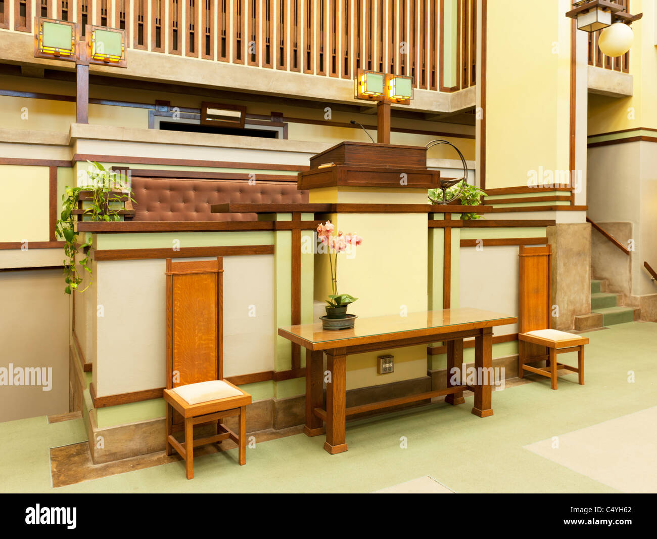 Unity Temple Frank Lloyd Wright Chair Frank Lloyd Wright: A Legacy