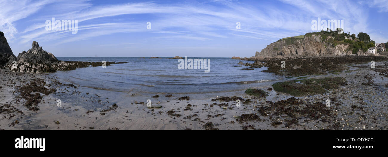 lee bay ilfracombe devon england uk Stock Photo - Alamy