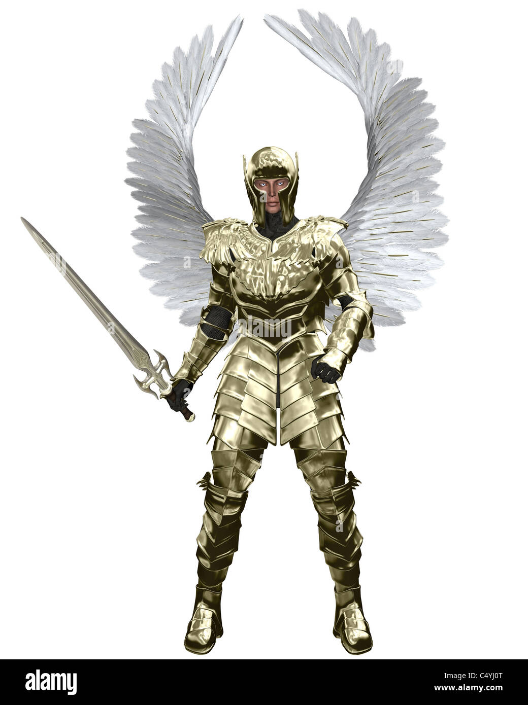 Archangel michael sword hi-res stock photography and images - Alamy