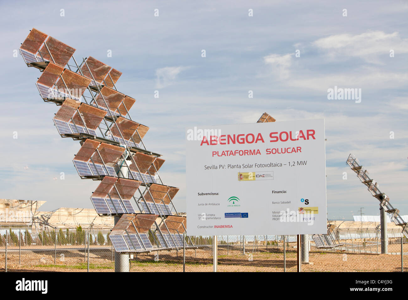 Solucar solar power station hi-res stock photography and images - Alamy