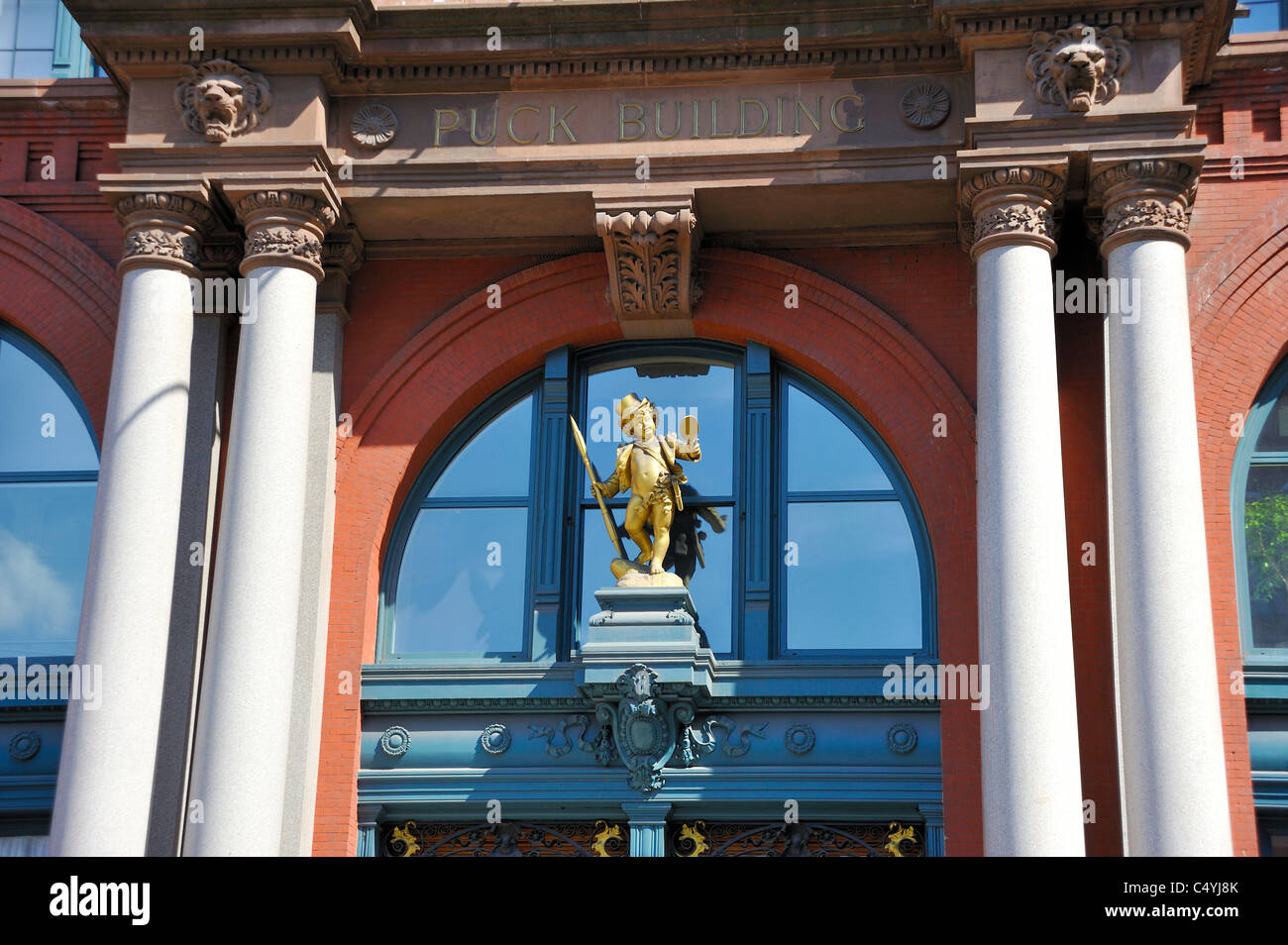 The Puck Building in Lower Manhattan Stock Photo - Alamy