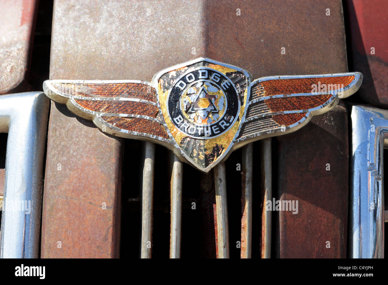 Hood emblem on 1937 dodge hi-res stock photography and images - Alamy
