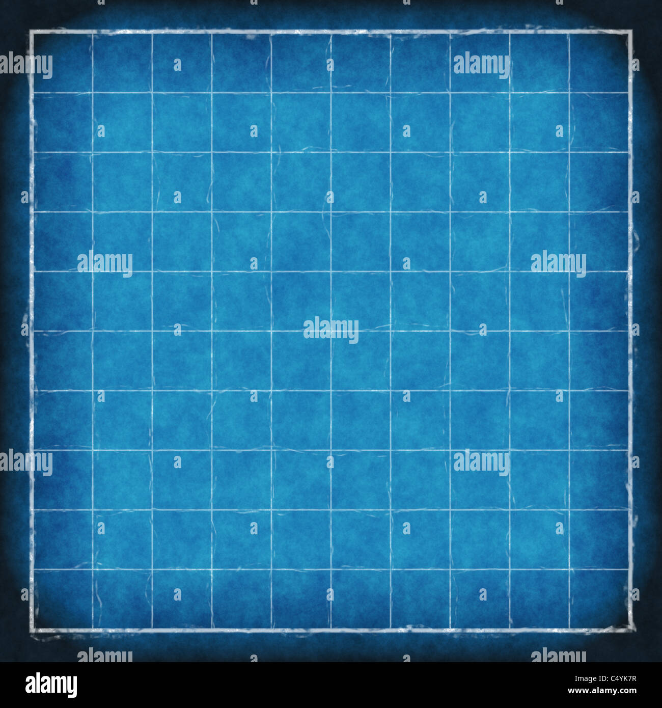 old blue print blueprint background texture Stock Photo - Alamy
