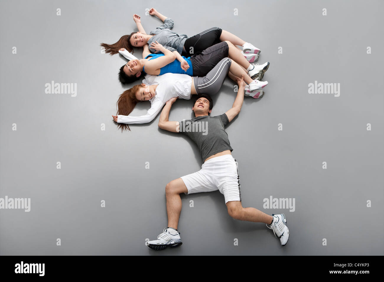 Man Carrying Friends Stock Photo - Alamy