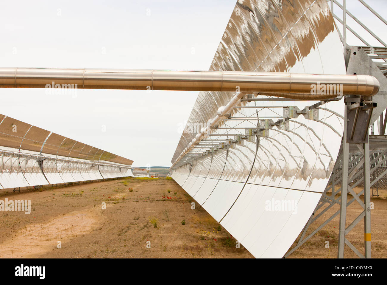 The Andasol solar power station, Spain, is the world's first and ...