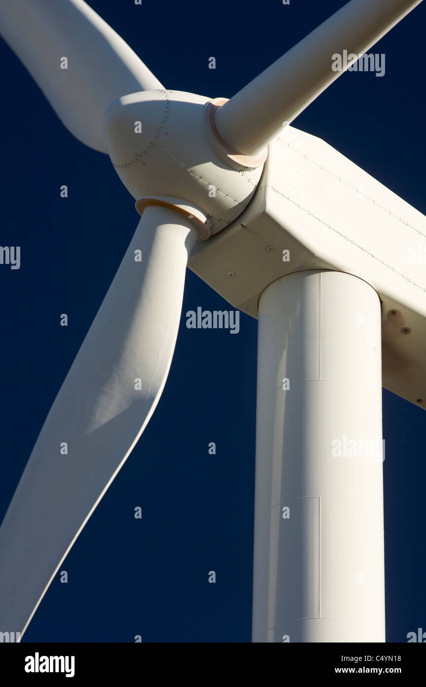 detail of a white windmill Stock Photo - Alamy