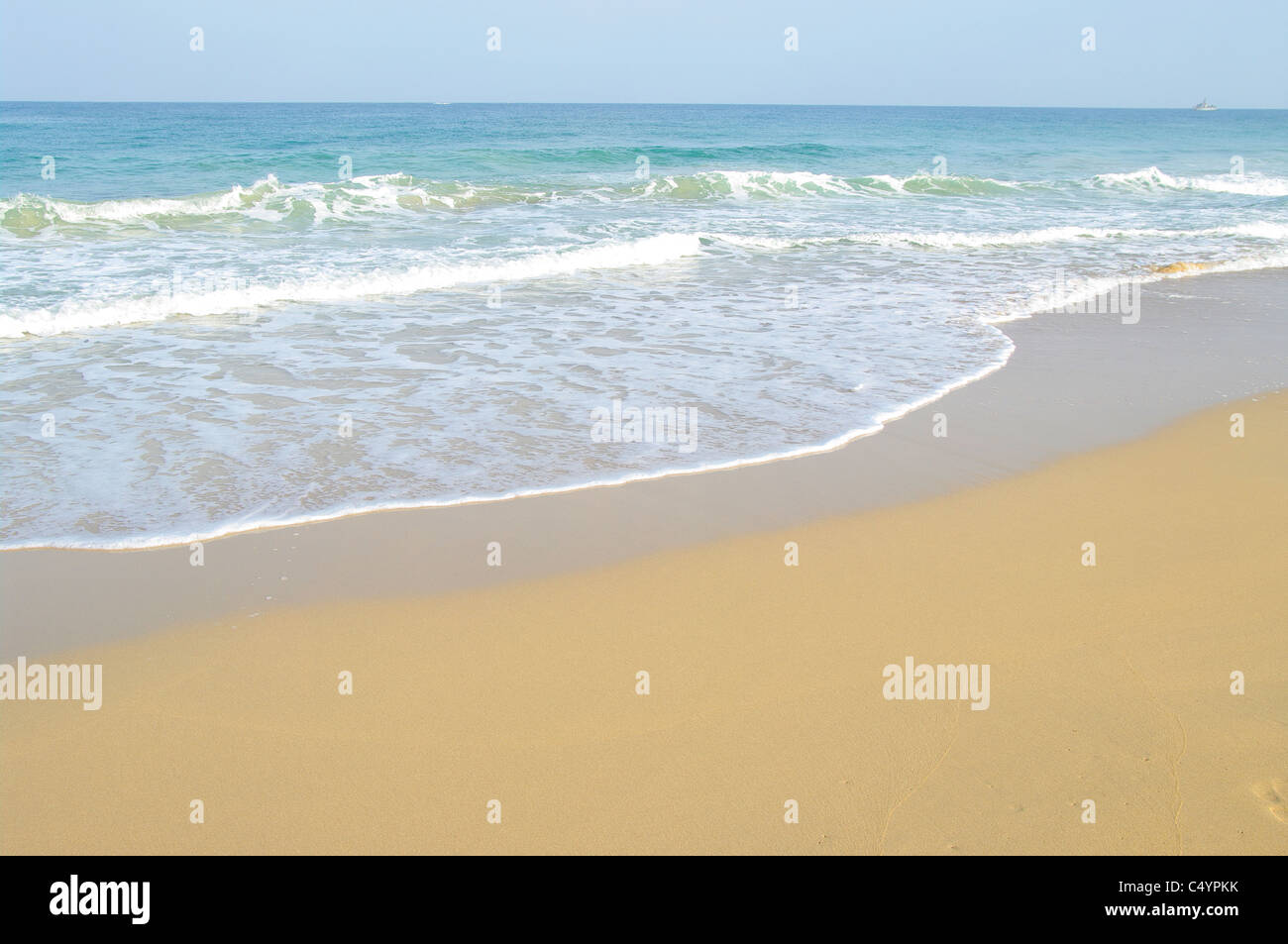 Seaside morning waves Stock Photo - Alamy