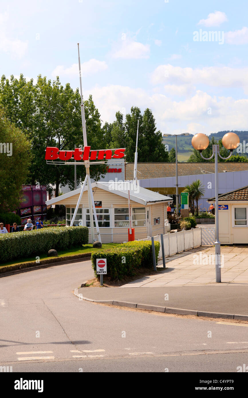 Butlins Holiday camp at Minehead in Somerset Stock Photo - Alamy