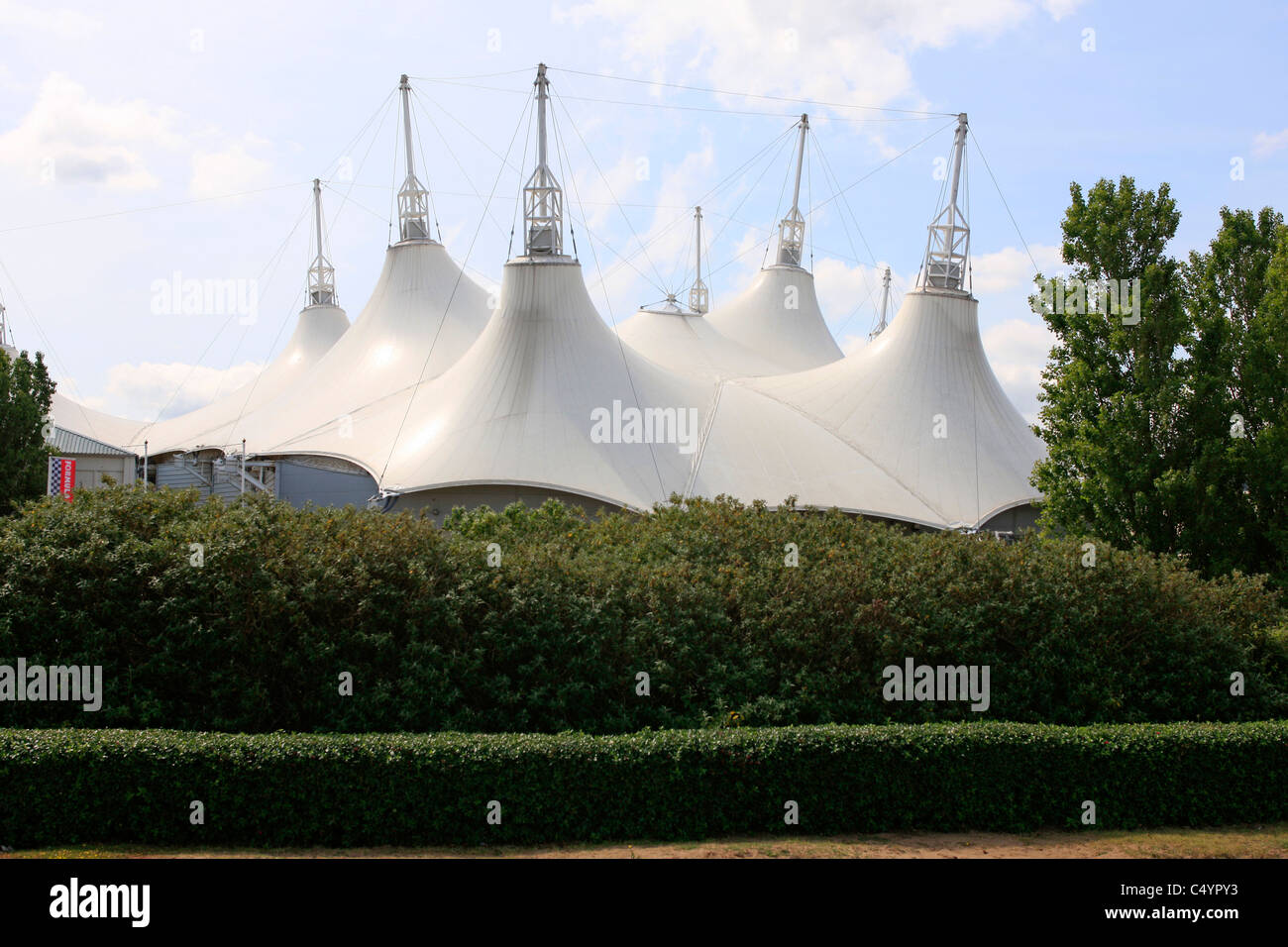 The Big Top circus at Butlins Holiday camp at Minehead Somerset Stock ...