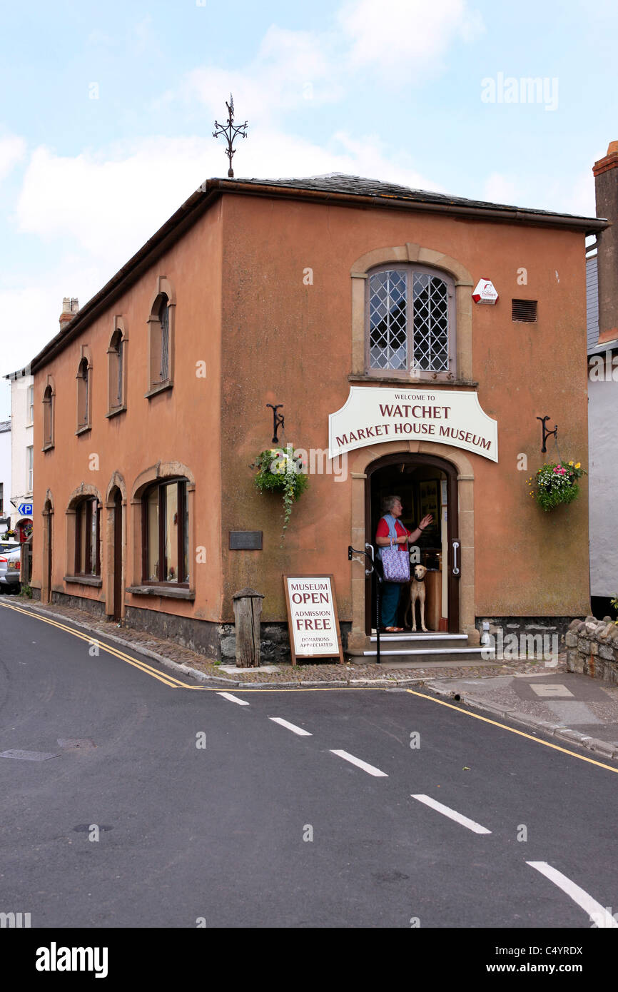 Watchet Town Museum building in West Somerset Stock Photo - Alamy