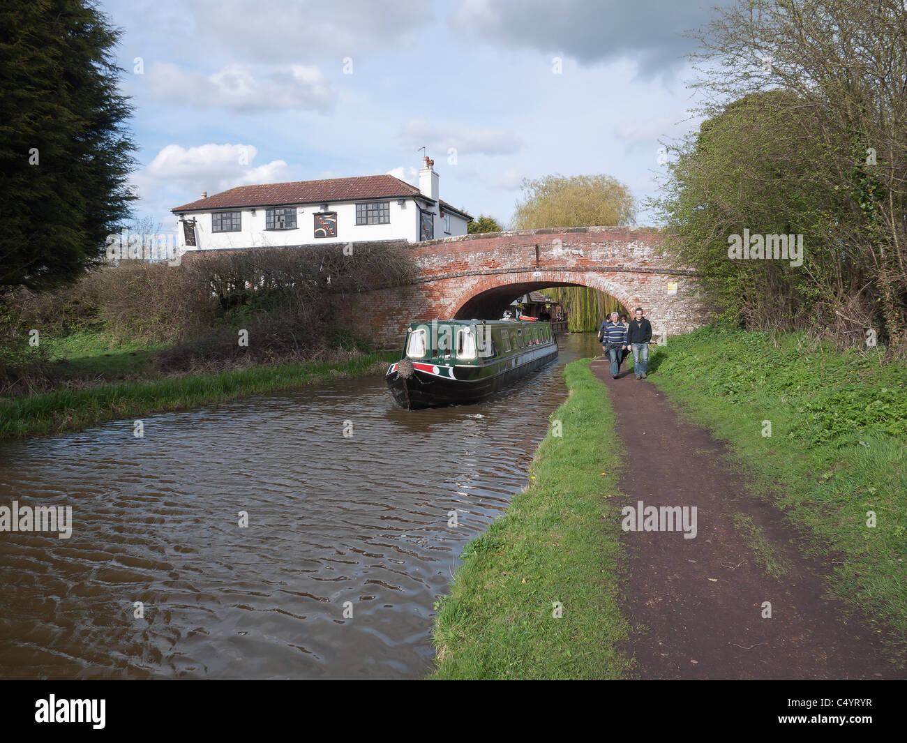 the worcester and birmingham canal stoke prior worcestershire Stock ...