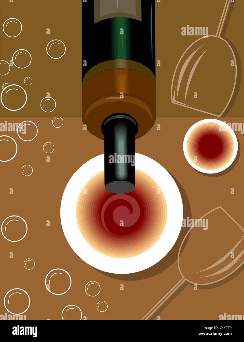 goblet of wine Stock Photo - Alamy