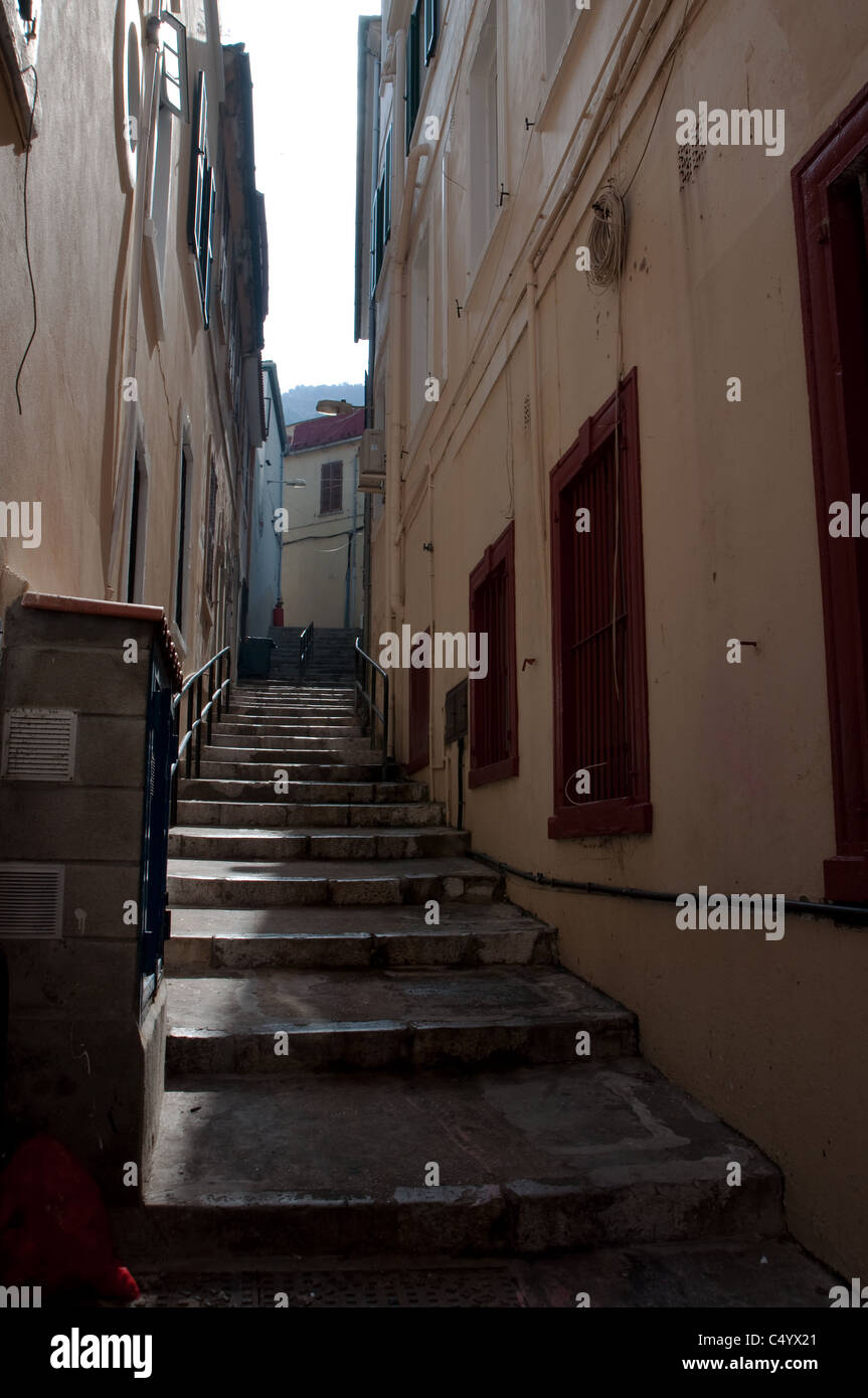 Gibraltar Old Town Stock Photo - Alamy