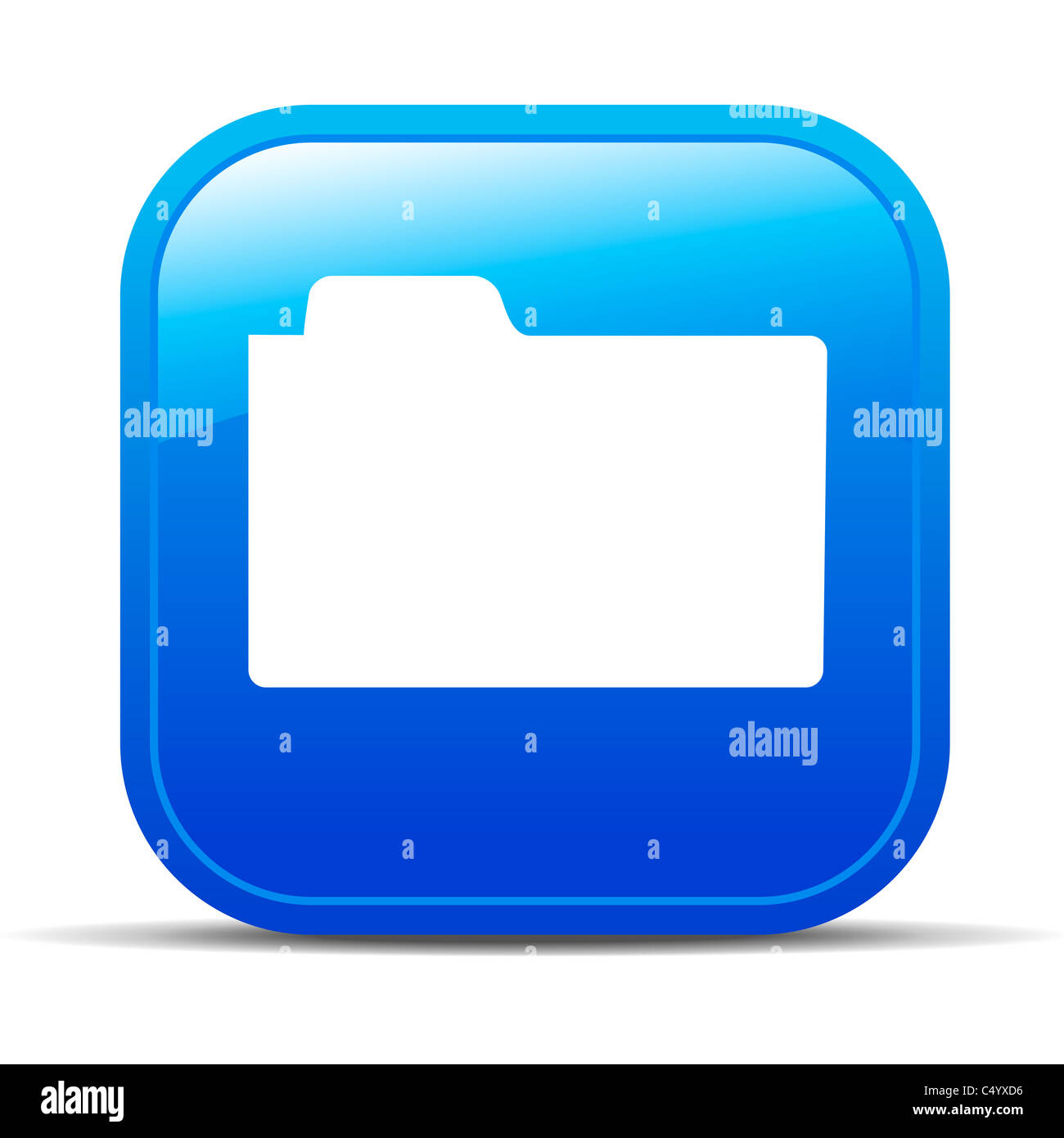 Folder File Document button buttons App apps Stock Photo - Alamy