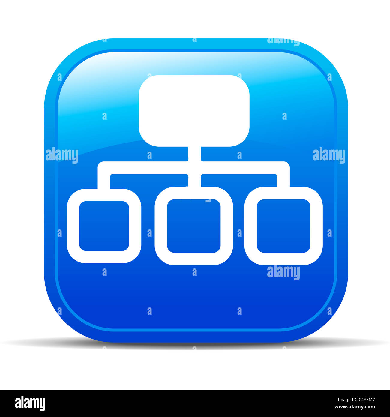 Navigation Internet button Icon Stock Photo - Alamy