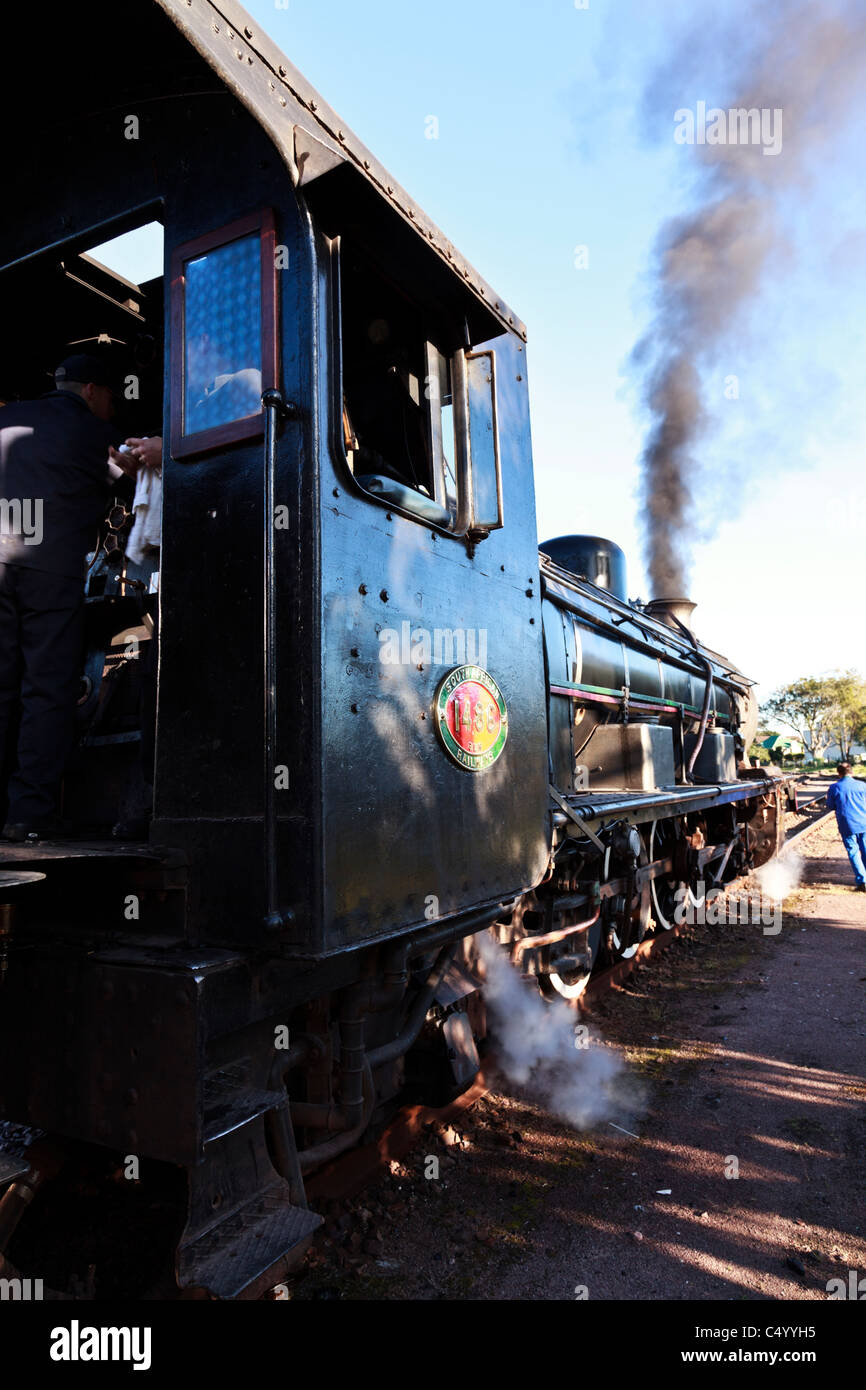 A restored North British Locomotive company class3BR steam locomotive ...