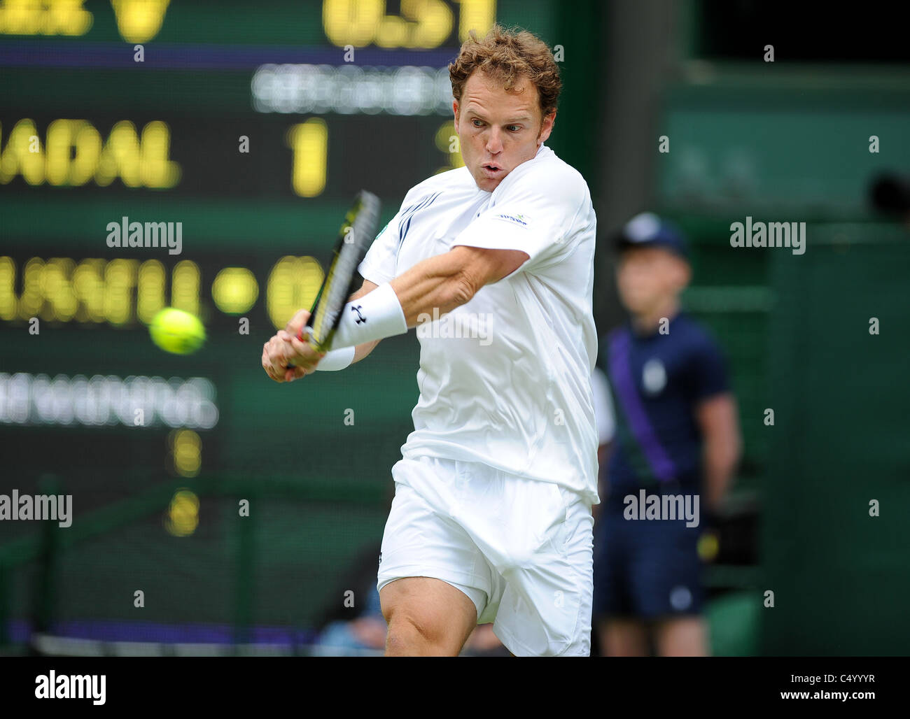 MICHAEL RUSSELL USA USA WIMBLEDON LAWN TENNIS CLUB WIMBLEDON ENGLAND 20 ...
