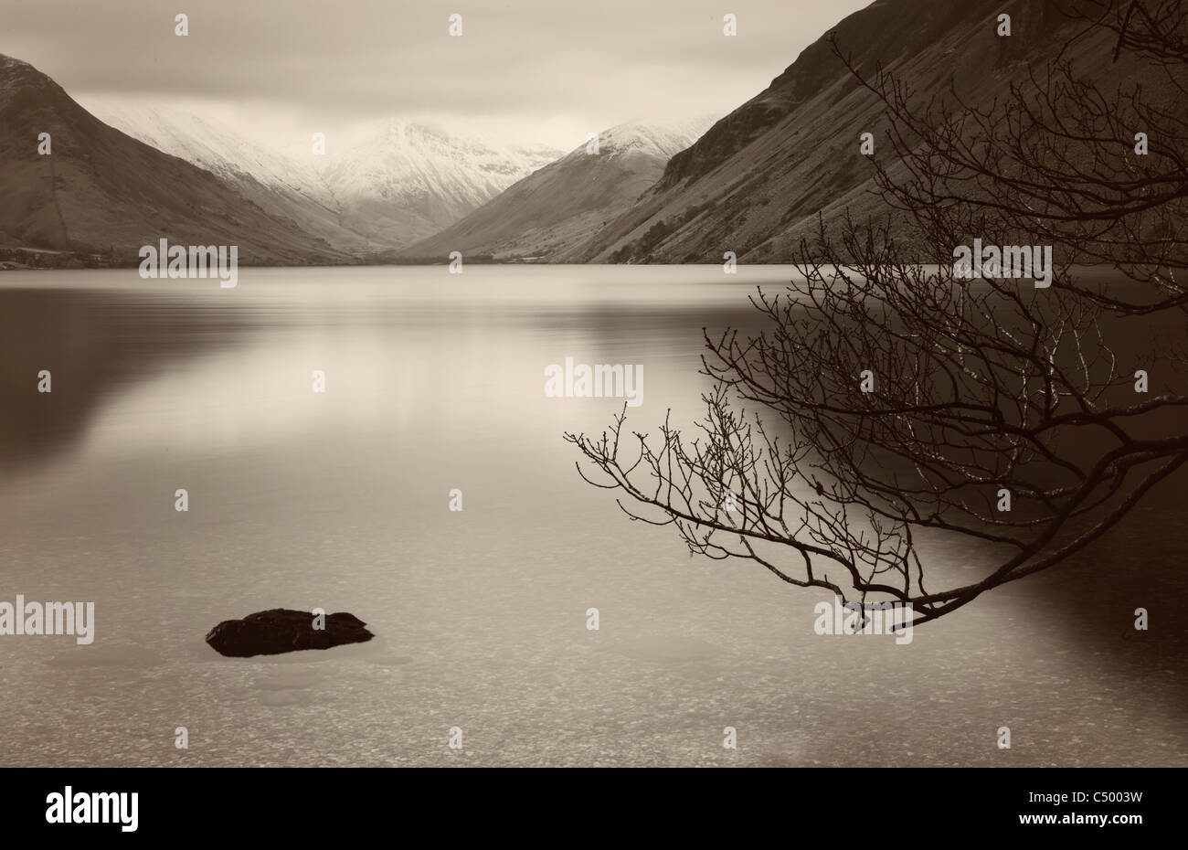 Wastwater lake district sunrise hi-res stock photography and images - Alamy