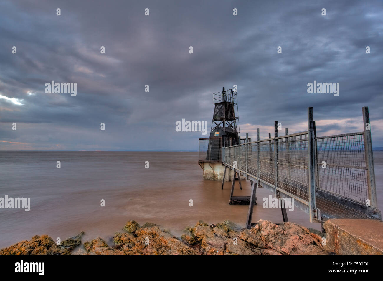 Battery point lighthouse portishead hi-res stock photography and images ...