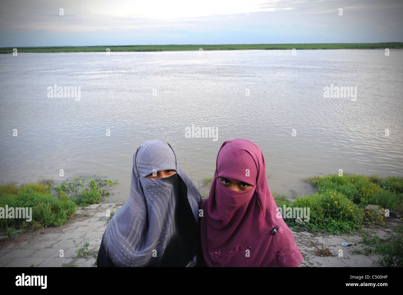 A Bengali Muslim woman wearing a veil Stock Photo - Alamy