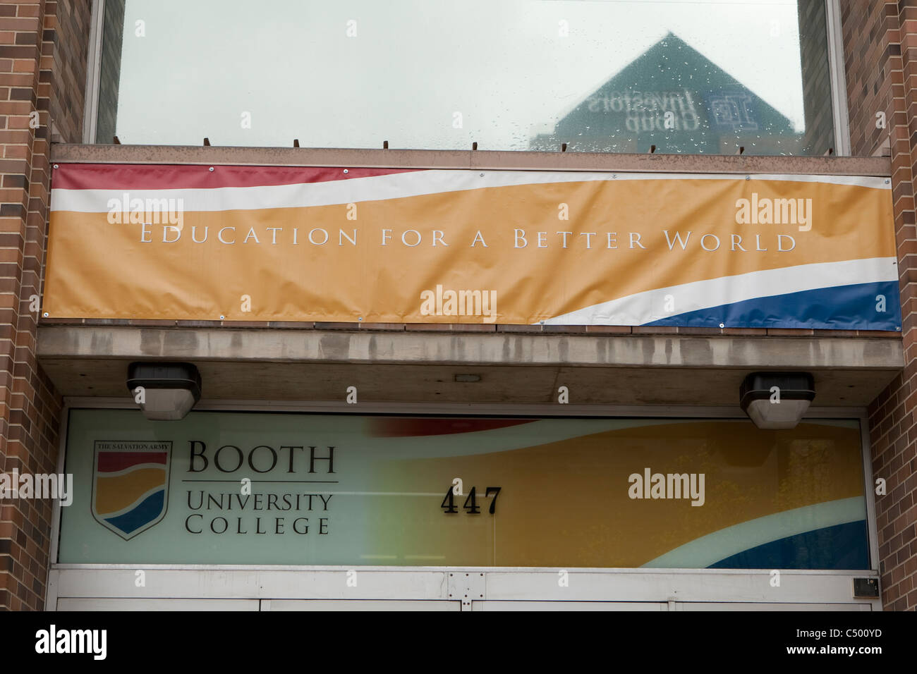 Booth College University is pictured in Winnipeg Stock Photo - Alamy