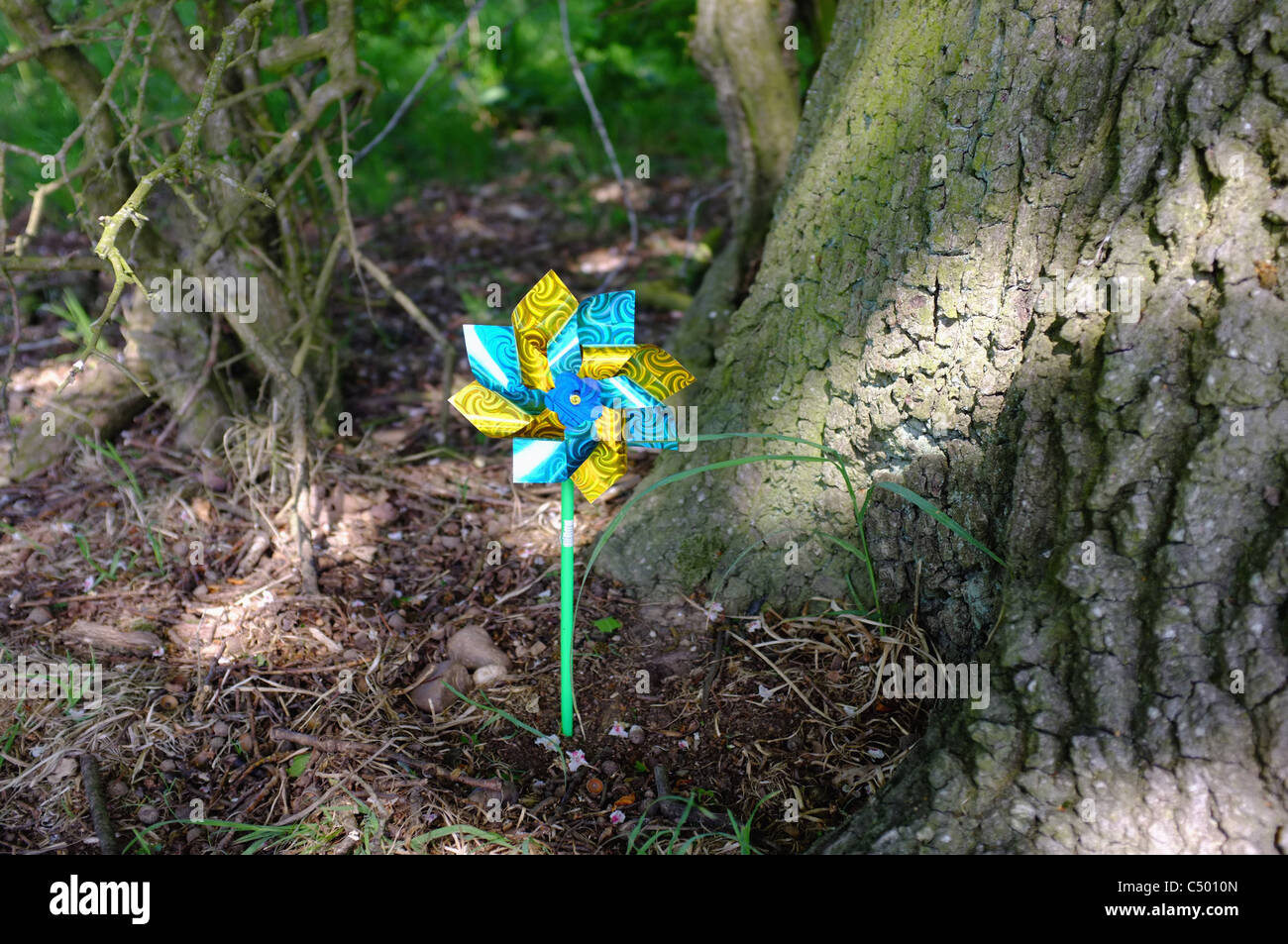 wind windmill toy Stock Photo - Alamy