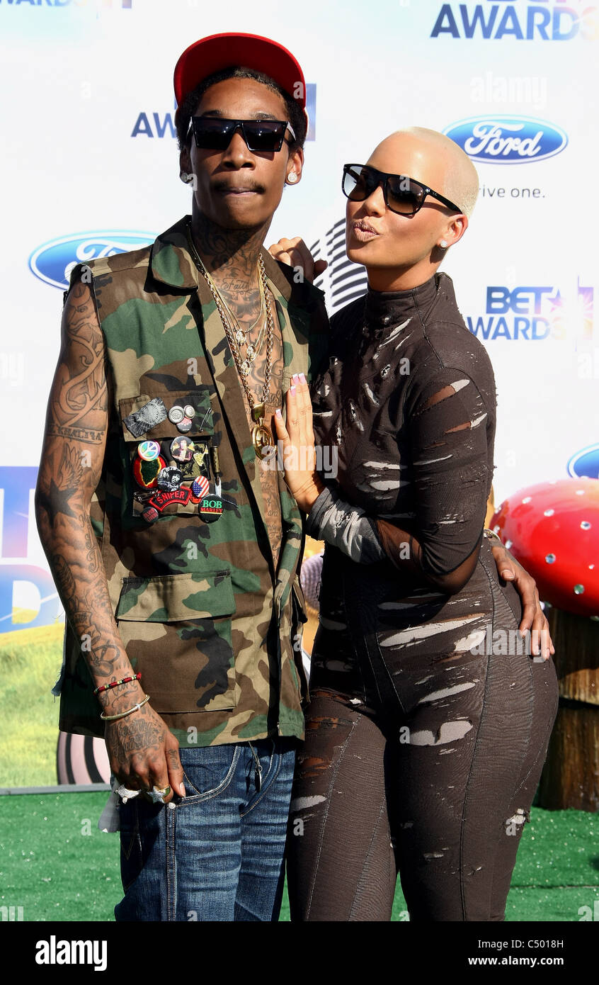 Wiz khalifa amber rose hi-res stock photography and images - Alamy