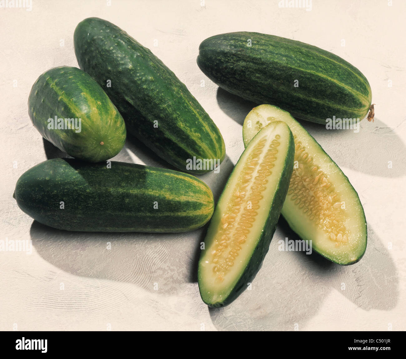 Cut out: Cucumber Stock Photo - Alamy