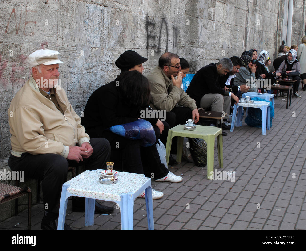 Turkish tea house hi-res stock photography and images - Alamy