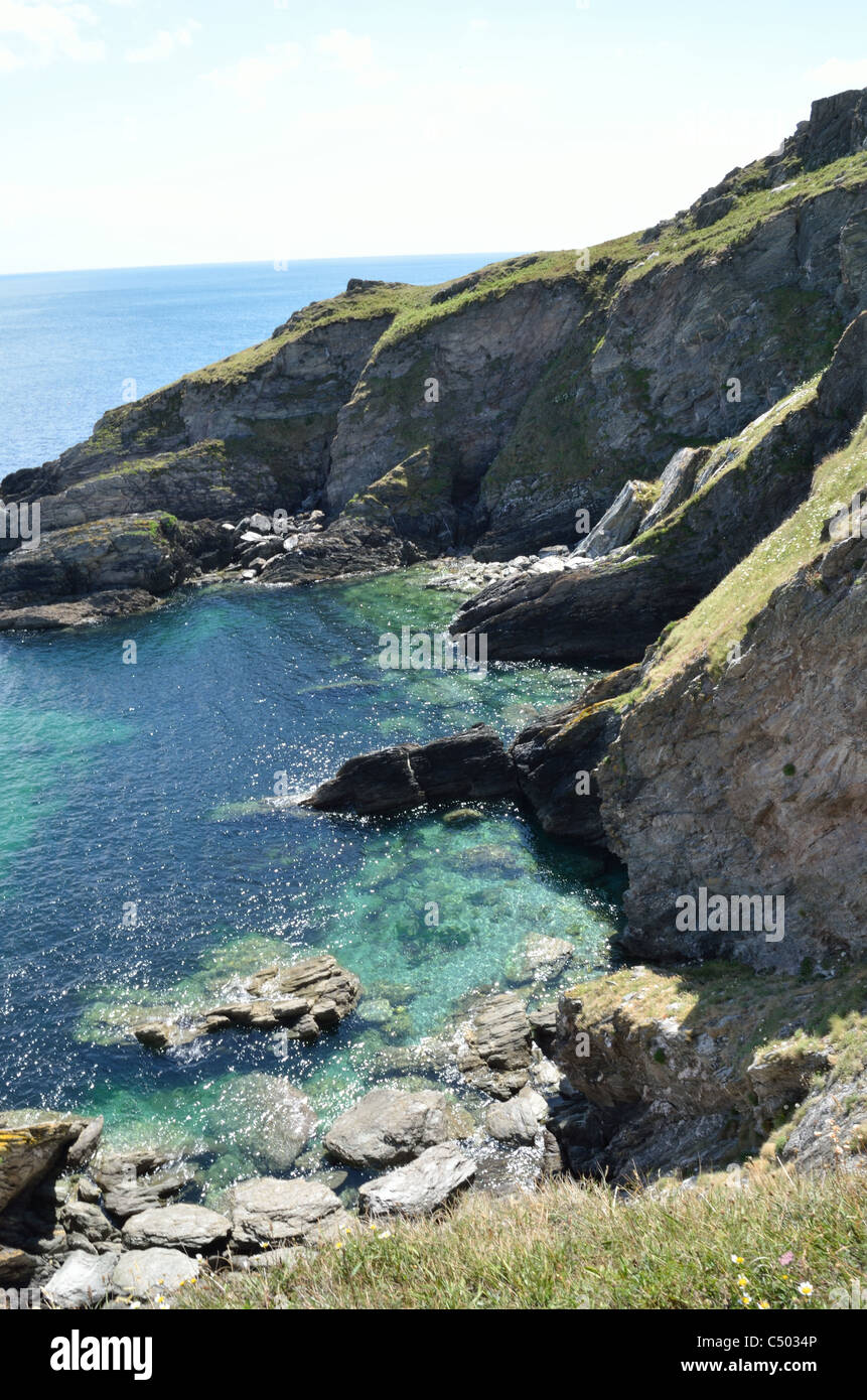 A small cove Stock Photo - Alamy