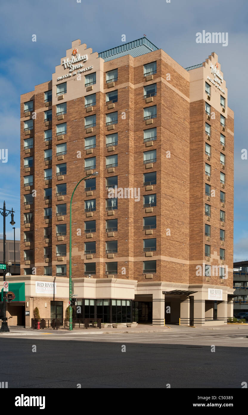 The Winnipeg Holiday Inn Red River Hotel is pictured Monday May 23 ...