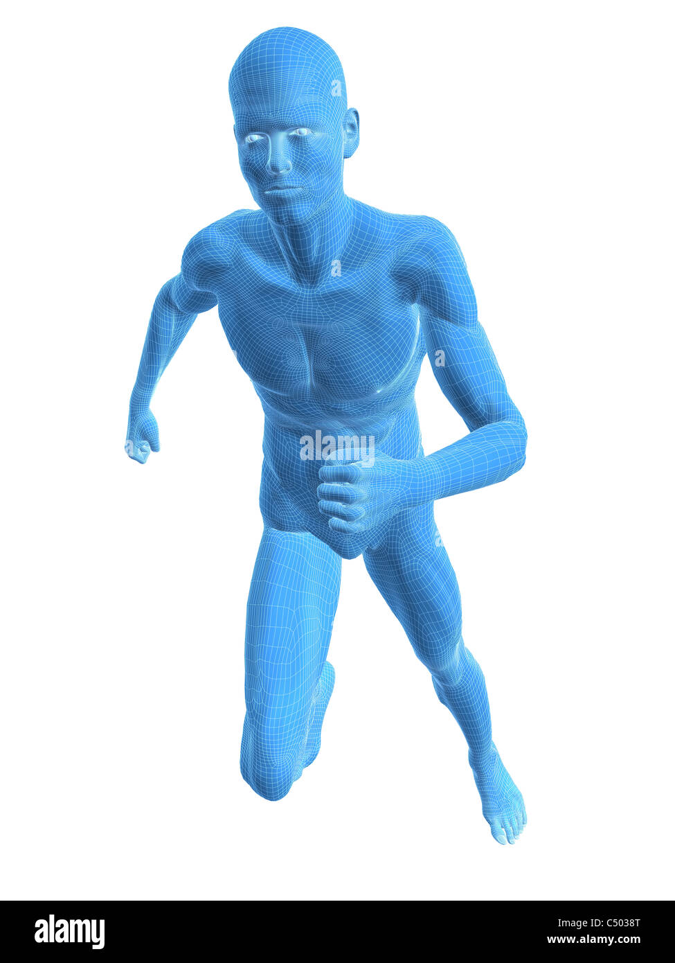 Running man anatomy medical illustration Cut Out Stock Images ...