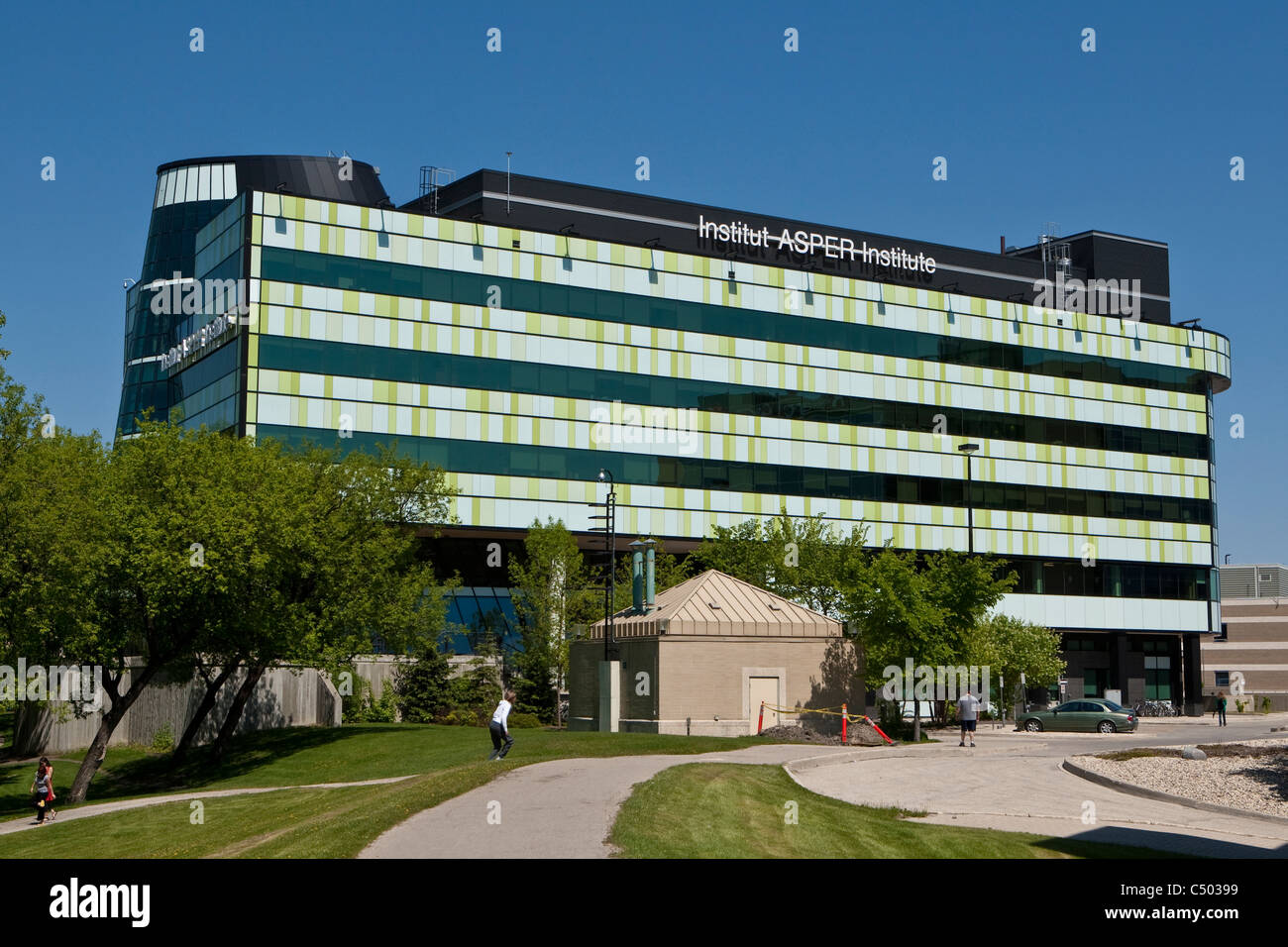 The Institut ASPER Institute is pictured in Winnipeg Stock Photo - Alamy
