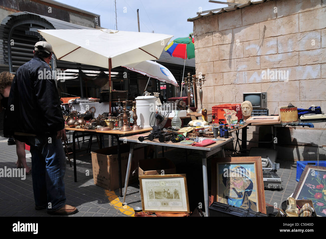 Israel, Jaffa the Flea Market Stock Photo - Alamy