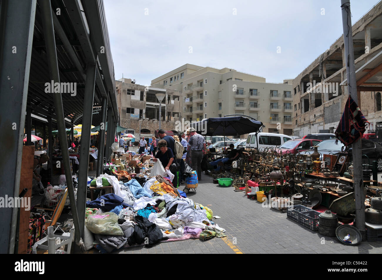 Israel, Jaffa the Flea Market Stock Photo - Alamy