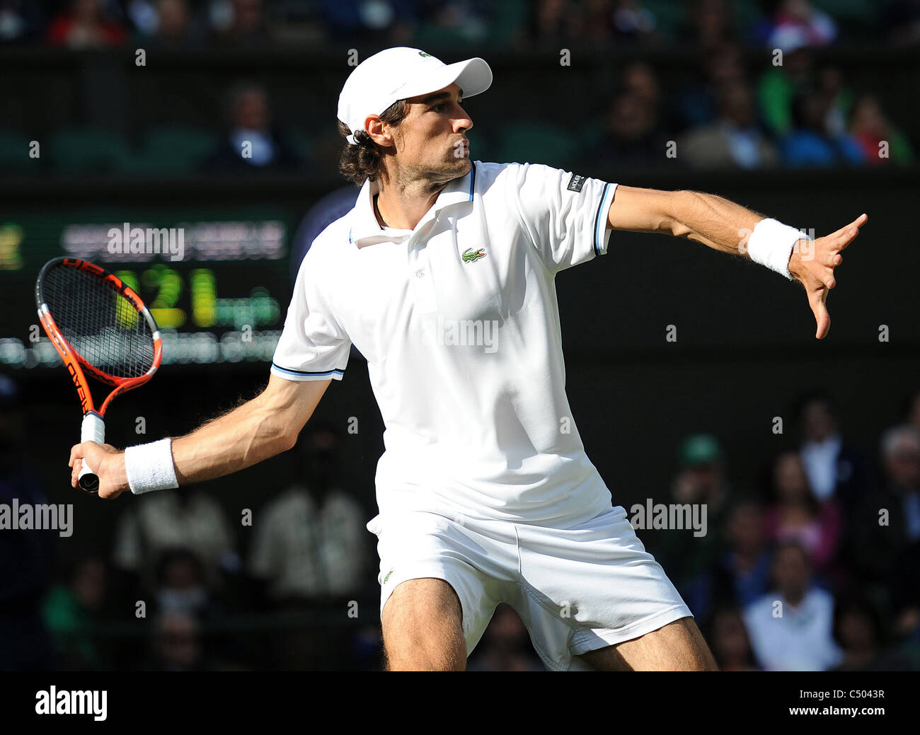 JEREMY CHARDY FRANCE FRANCE WIMBLEDON LAWN TENNIS CLUB WIMBLEDON LONDON ...