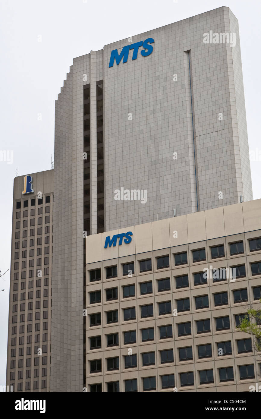 MTS Place Main, headquarters of Manitoba Telecom Services (MTS), is ...