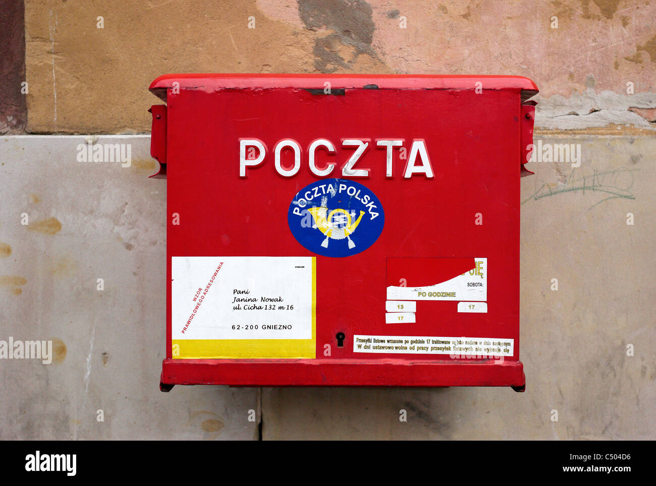 Polish post logo hi-res stock photography and images - Alamy
