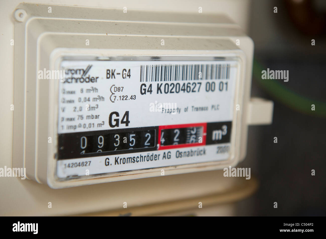 Gas meter hi-res stock photography and images - Alamy