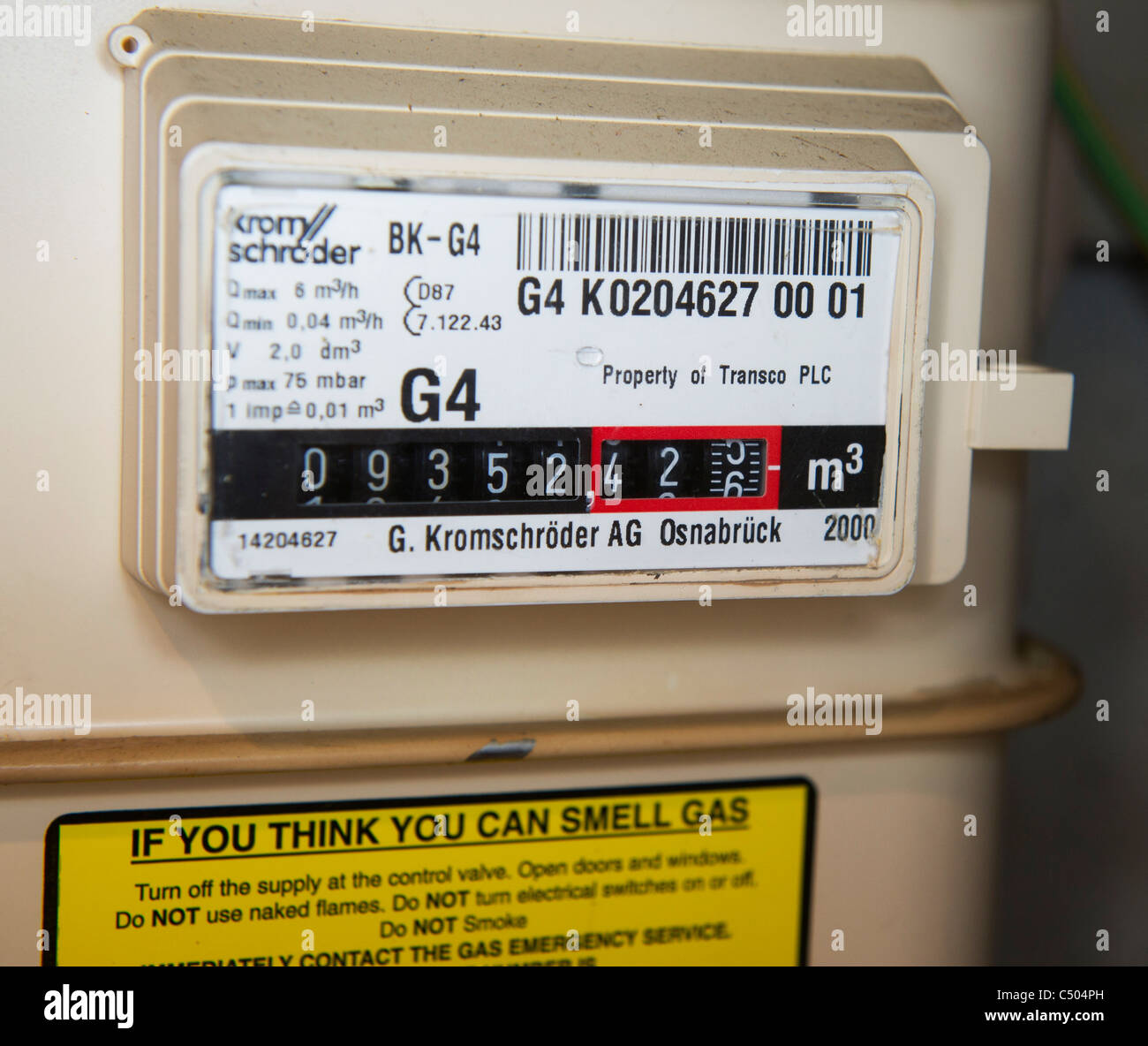 Gas meter hi-res stock photography and images - Alamy