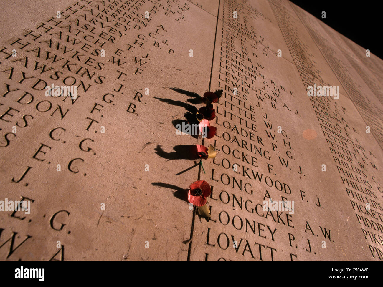 THE MENIN GATE YPRES-IEPER, BELGIUM. OVER 57,000 NAMES OF THOSE ...