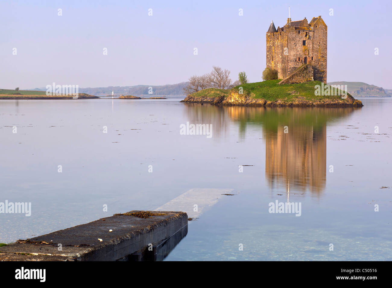 Castle Stalker, Scotland Stock Photo - Alamy