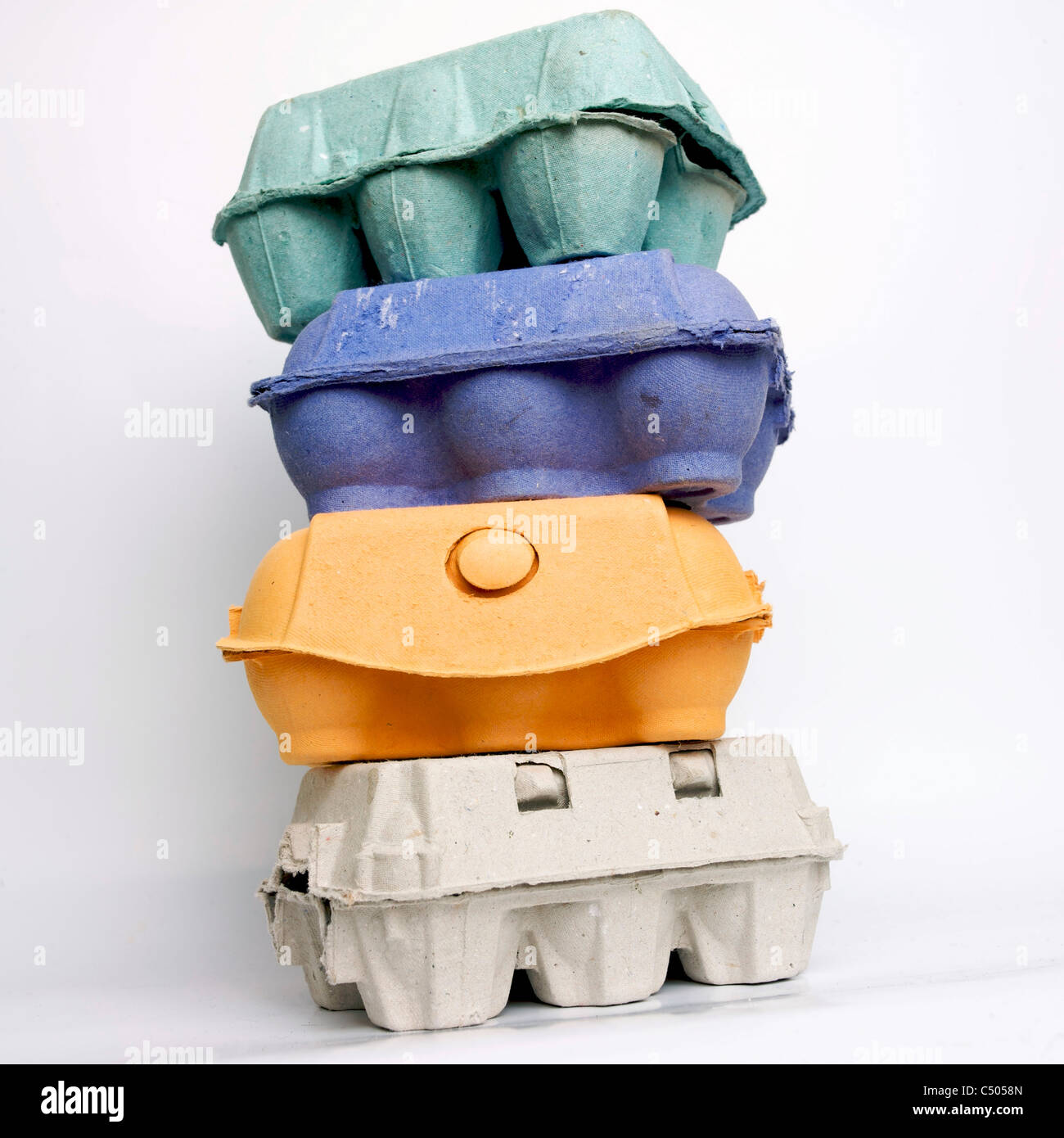 Boxes of eggs Stock Photo - Alamy