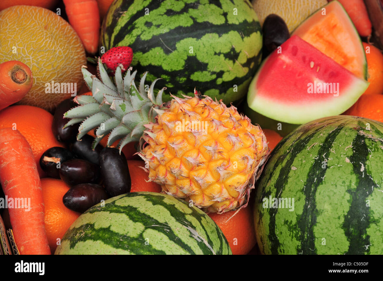 a display of fresh fruit Stock Photo - Alamy