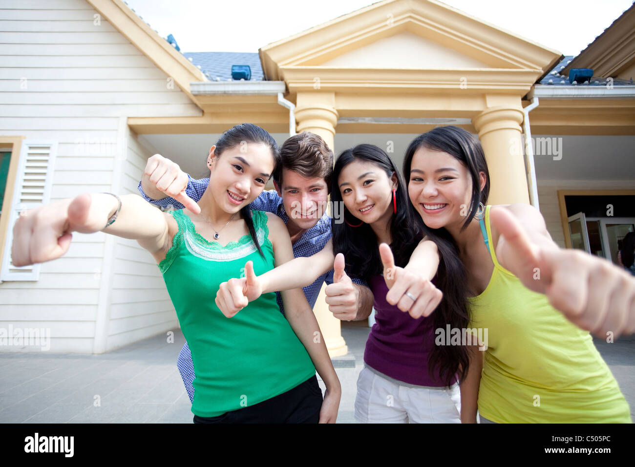 Friends Having Fun Together Stock Photo - Alamy