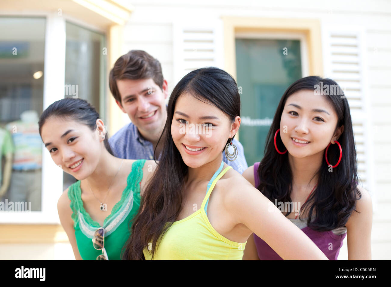 Friends Having Fun Together Stock Photo - Alamy