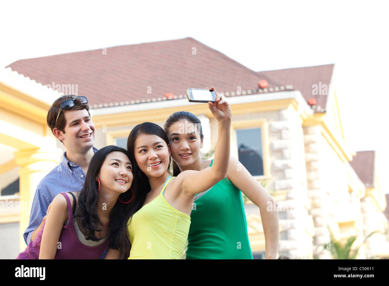 Friends Having Fun Together Stock Photo - Alamy