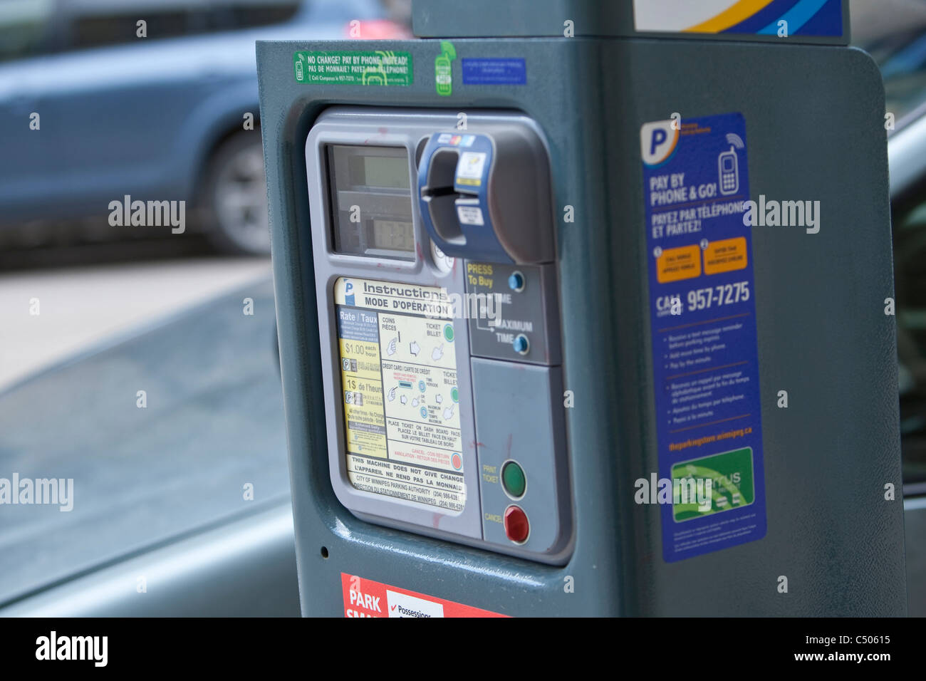 Parking in winnipeg hi-res stock photography and images - Alamy