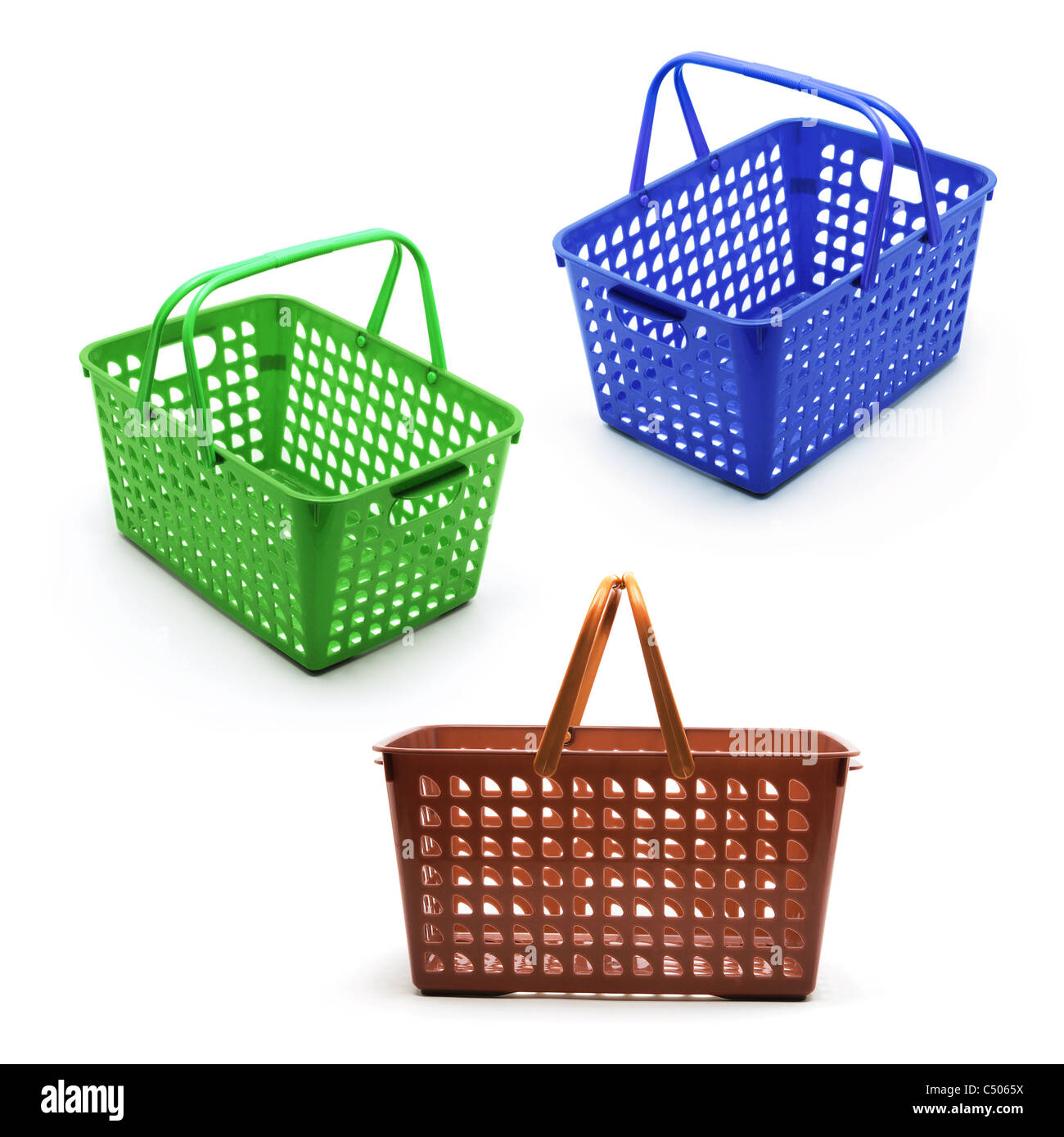 Empty baskets Cut Out Stock Images & Pictures - Alamy